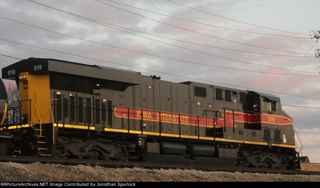 IAIS 510, engineer's side view